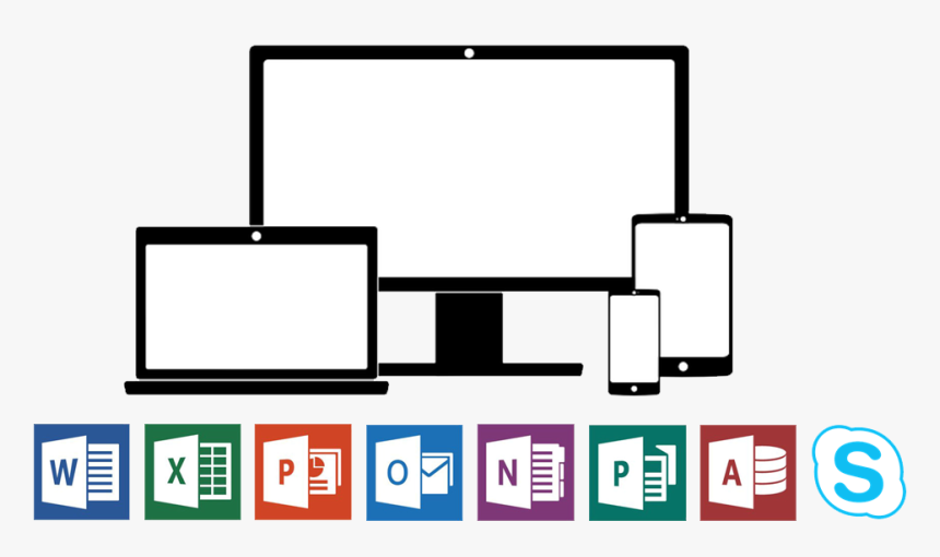 Familiar Office Tools Transparent - Ms Office Tools, HD Png Download ...