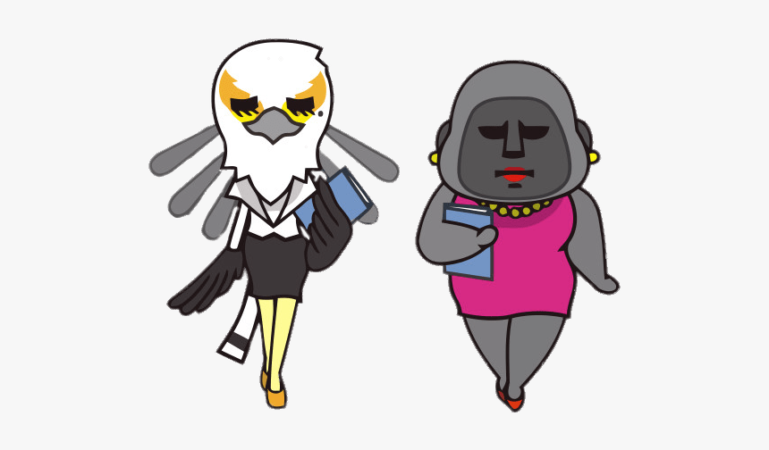 Aggretsuko Director Gori And Ms Washimi At The Office - Washimi ...