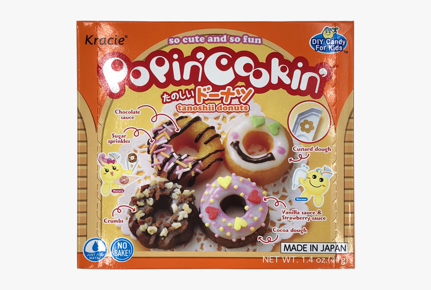 Popin Cookin Tanoshii Donuts, HD Png Download , Transparent Png Image ...
