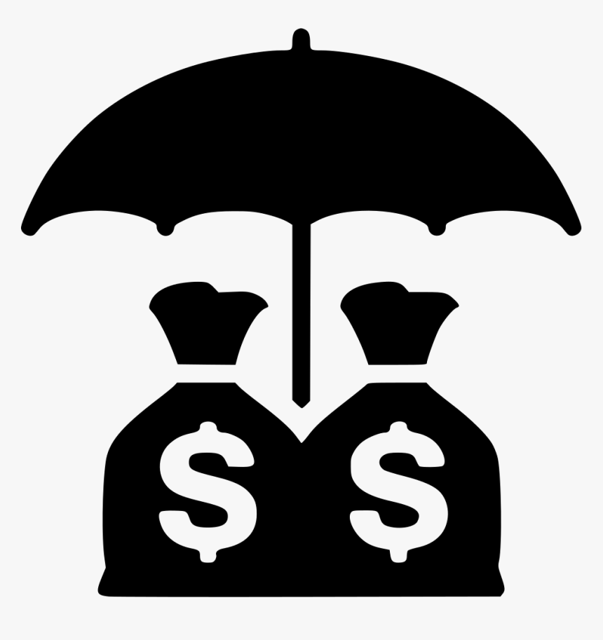 And White,clip Art,illustration - Umbrella Insurance Icon, HD Png ...