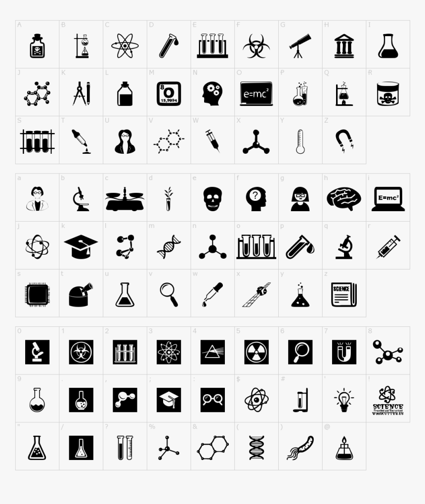 Font Icon Science, HD Png Download , Transparent Png Image - PNGitem