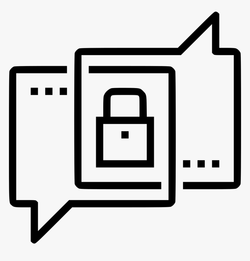 Png File Svg - Encrypted Message Icon Png, Transparent Png ...