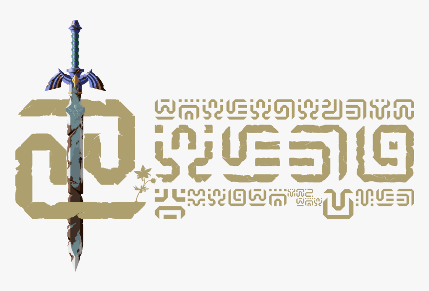 Transparent Legend Of Zelda Clipart - Zelda Breath Of The Wild Logo ...
