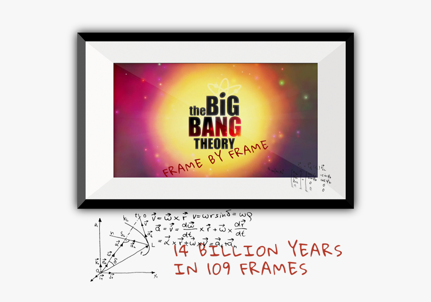 The Big Bang Theory - Graphic Design, HD Png Download , Transparent Png ...