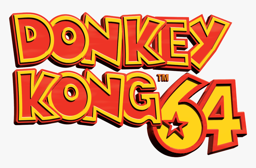 Donkey Kong 64 Logo Png, Transparent Png , Transparent Png Image - PNGitem