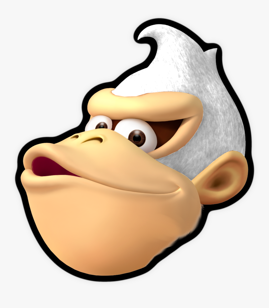 Donkey Kong Face Png Clipart , Png Download - Donkey Kong Head ...