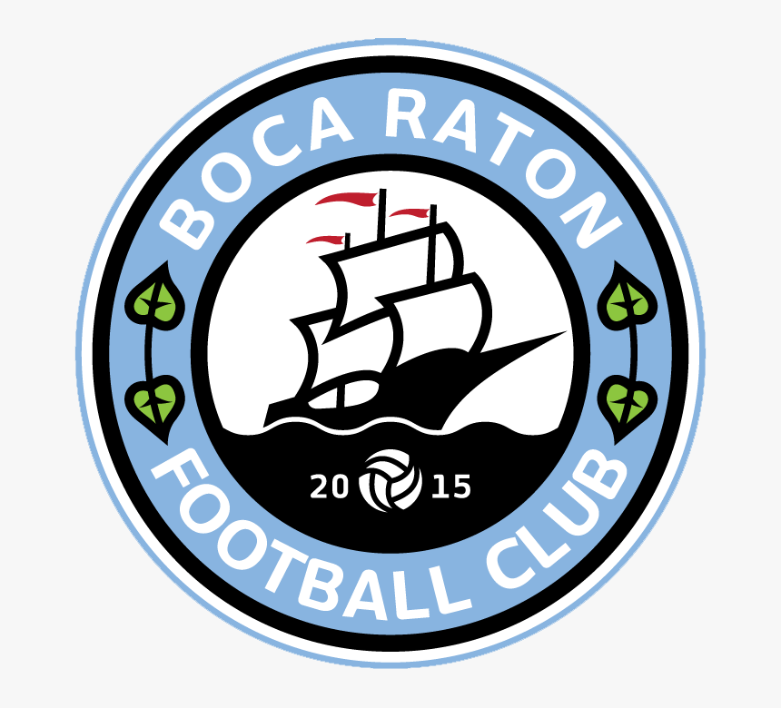 Boca Raton Fc - Boca Raton Fc Logo, HD Png Download , Transparent Png ...