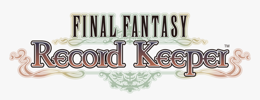 Final Fantasy Record Keeper Logo, HD Png Download , Transparent Png ...