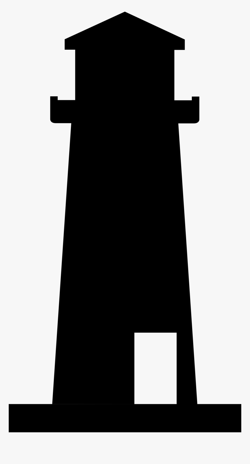 Lighthouse Computer Icons Clip Art - Lighthouse Symbol On A Map, HD Png ...