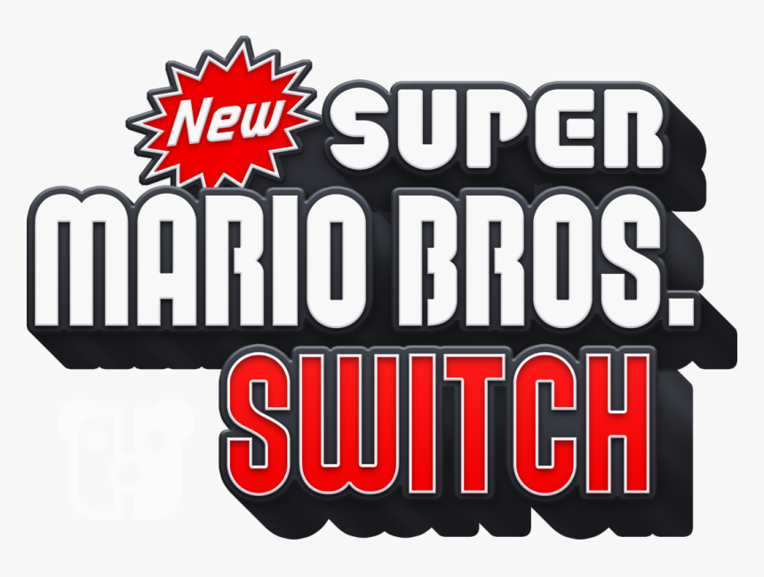 Switch Logo Png - Super Mario Wii Logo, Transparent Png , Transparent ...