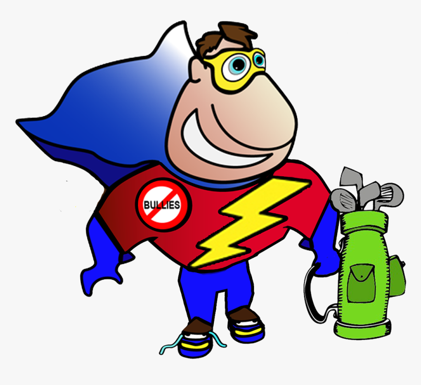 Clip Art Kids Clip Art Panda - Golf Superhero, HD Png Download ...