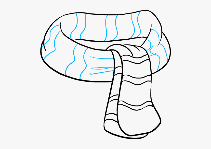 Scarf Drawing