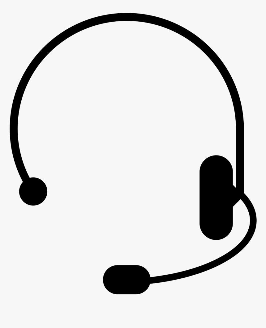 Headphones Dispatcher Audio Police Clip Art - Call Headphone Png Icon ...