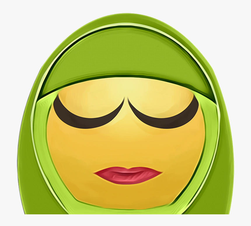 Emoticon, Clipart, Hijab, Muslim, Woman, Smiley, Scarf - Smiley Hijab ...