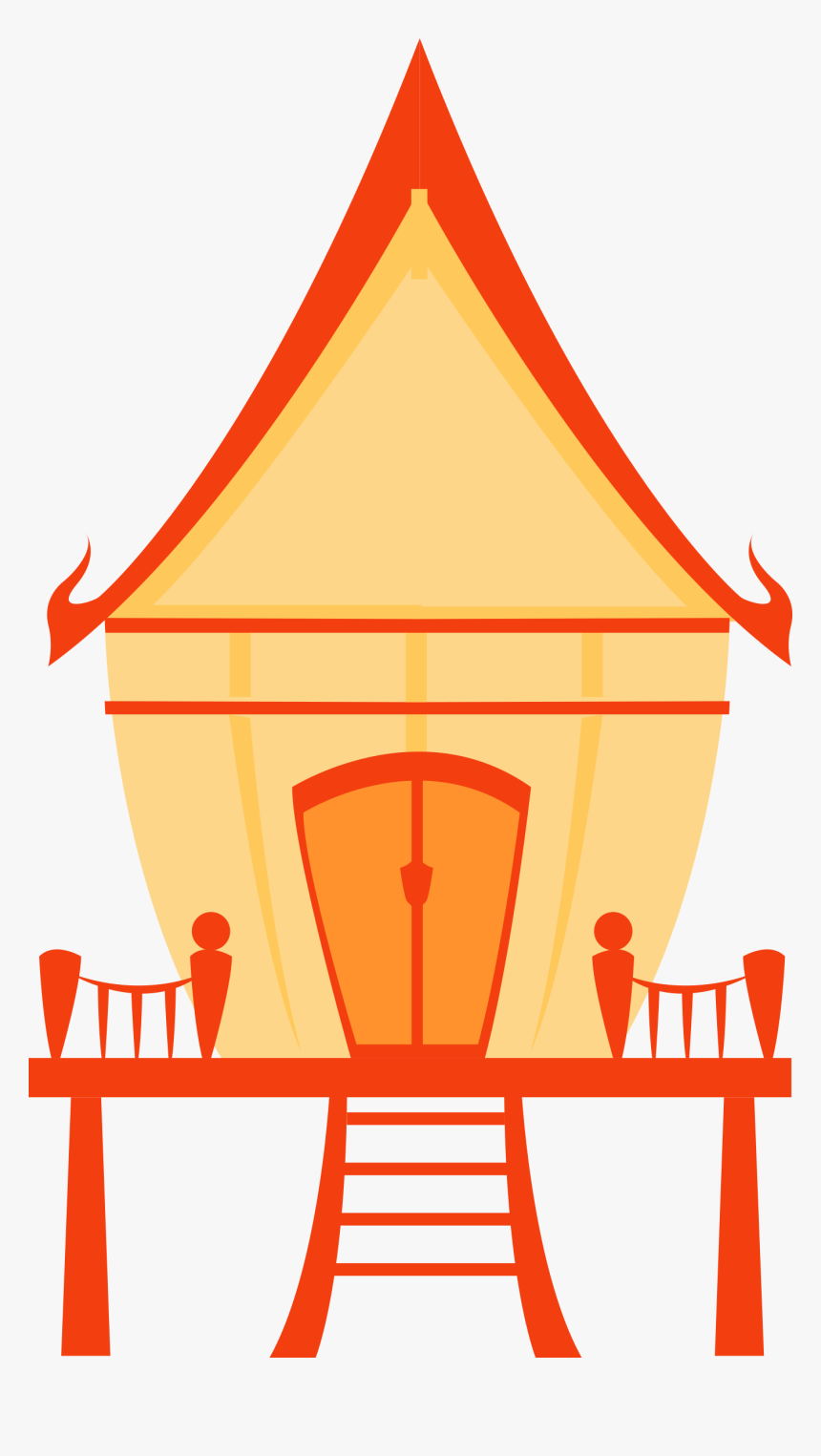 Cartoon Traditional House Png, Transparent Png , Transparent Png Image ...