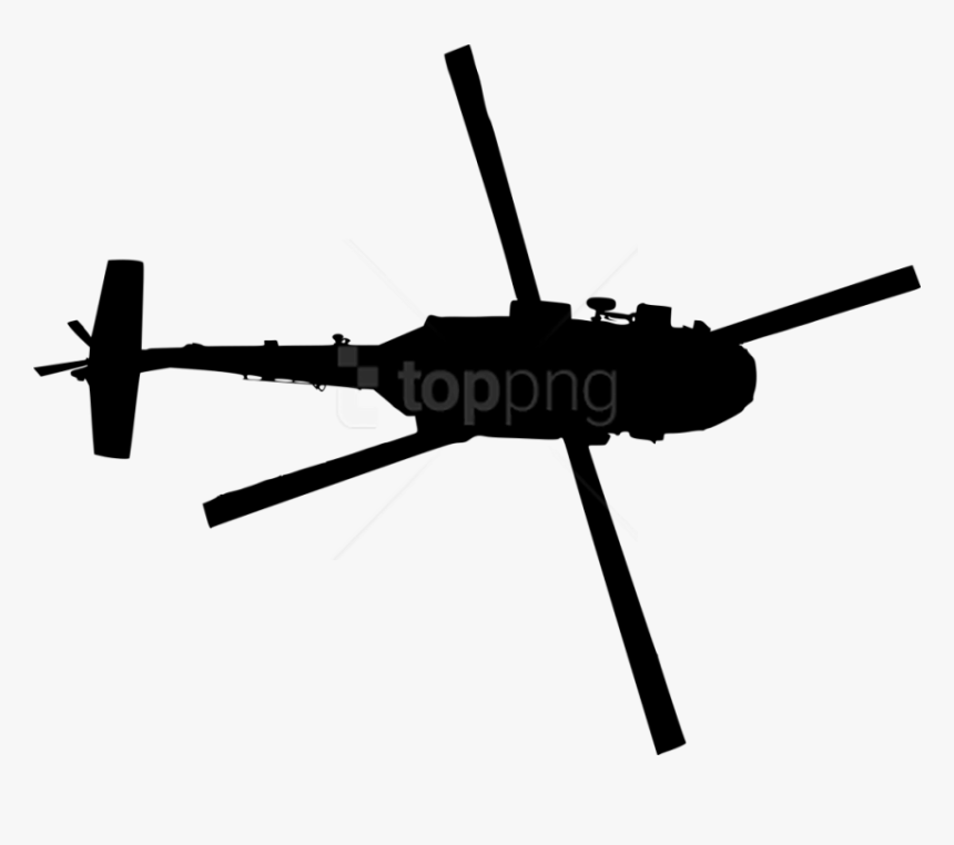 Helicopter Sprite Top Perspective