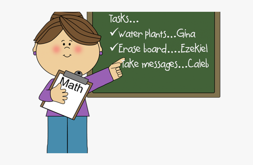 Cartoon Of Math Teacher, HD Png Download , Transparent Png Image - PNGitem