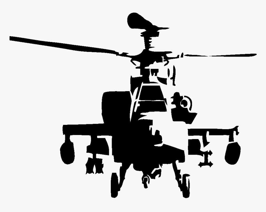 Stencil Boeing Ah 64 Apache Boeing Ch 47 Chinook Art - Apache Stencil, HD Png Download ...