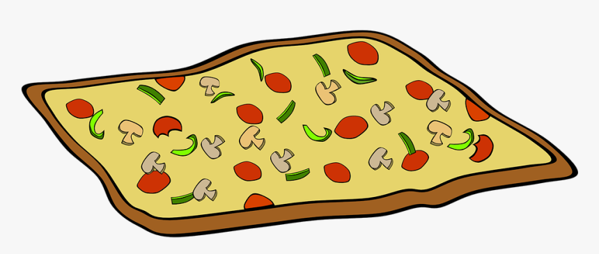 Pizza Clipart Square - Pizza Clip Art, HD Png Download , Transparent ...