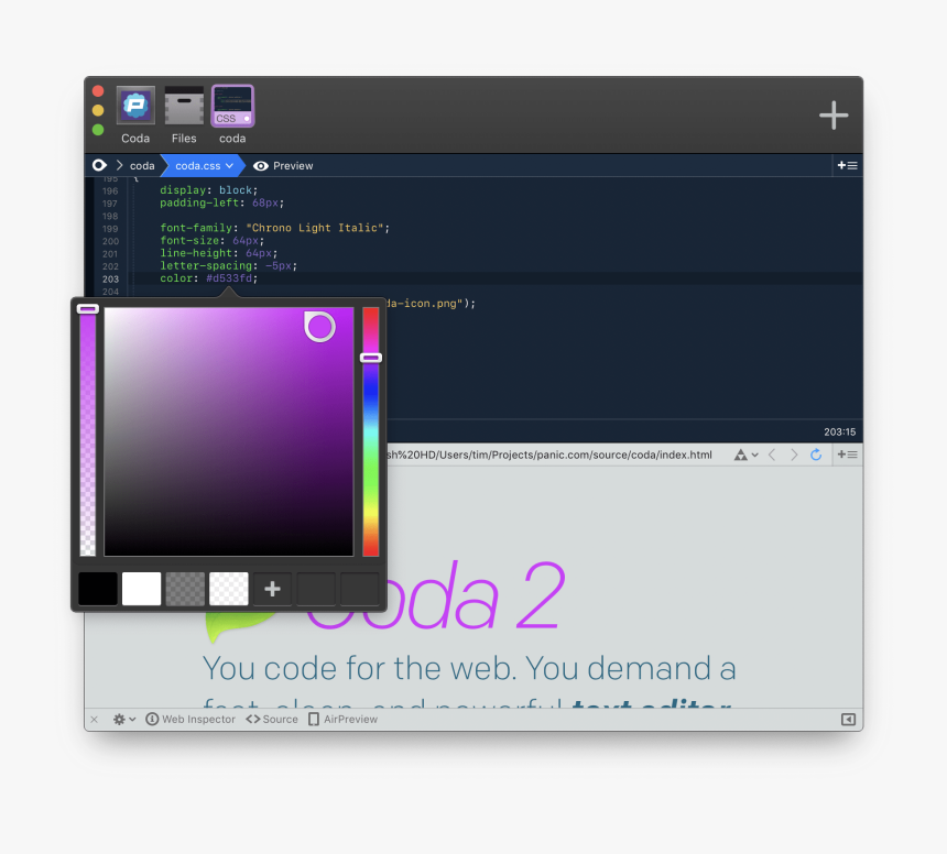 Panic Coda, HD Png Download , Transparent Png Image - PNGitem