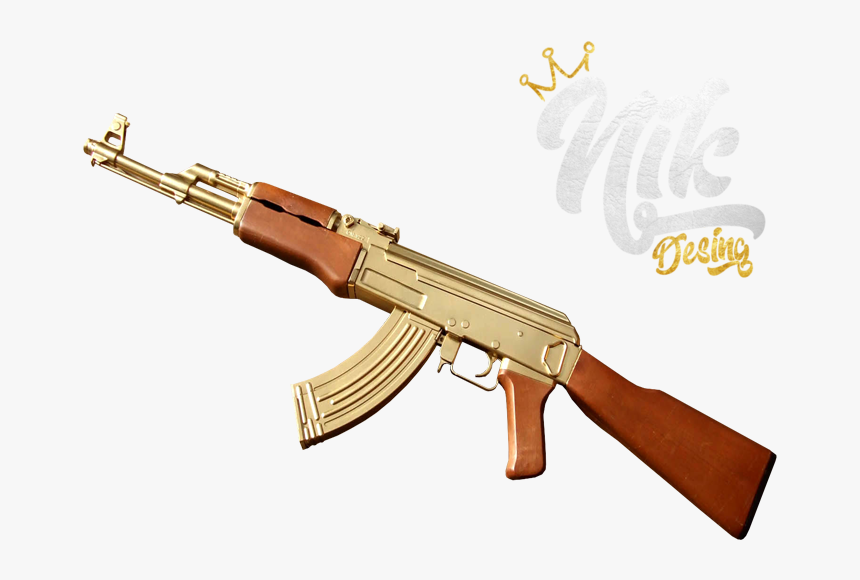 Ak 47 Gold Gun