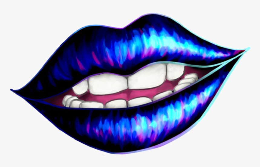 Image Result For Neon Lips Pictures - Transparent Neon Lips, HD Png ...