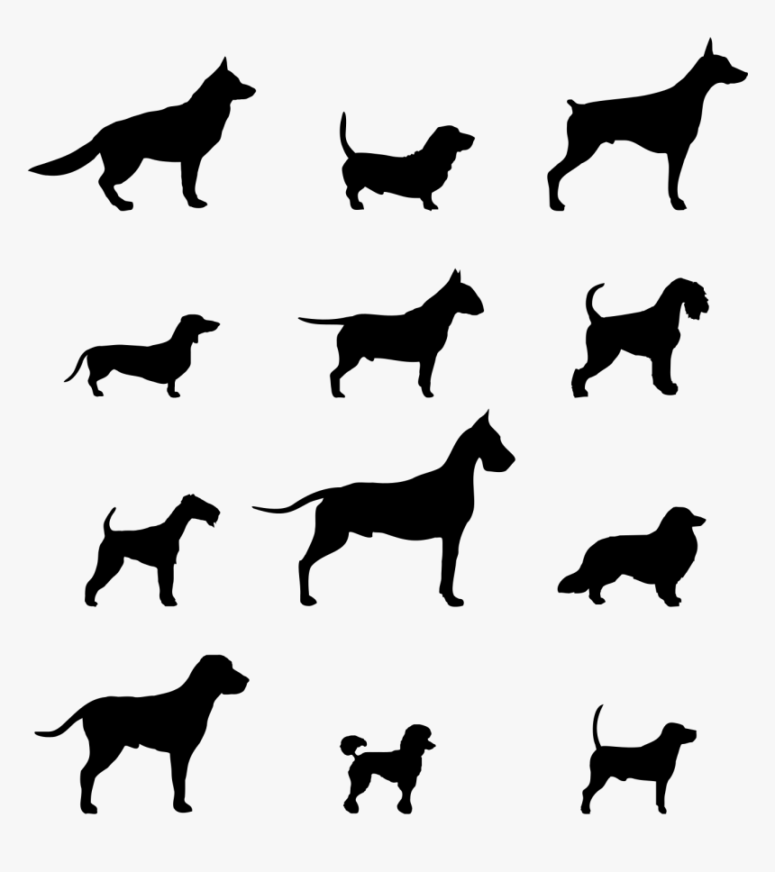 Dog Silhouette Svg, HD Png Download , Transparent Png Image - PNGitem