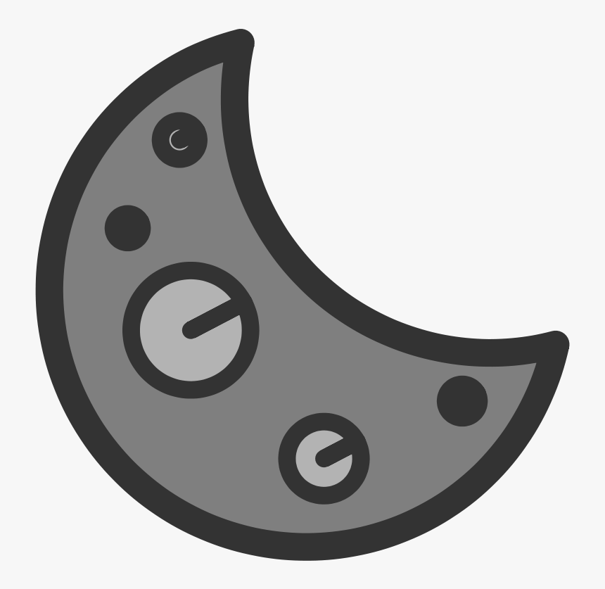 Crescent, Moon, Sign, Symbol - Clip Art, HD Png Download , Transparent ...