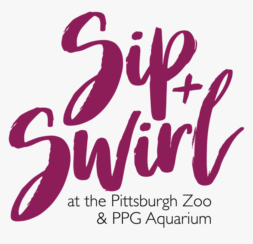Sip & Swirl Logo - Calligraphy, HD Png Download , Transparent Png Image ...