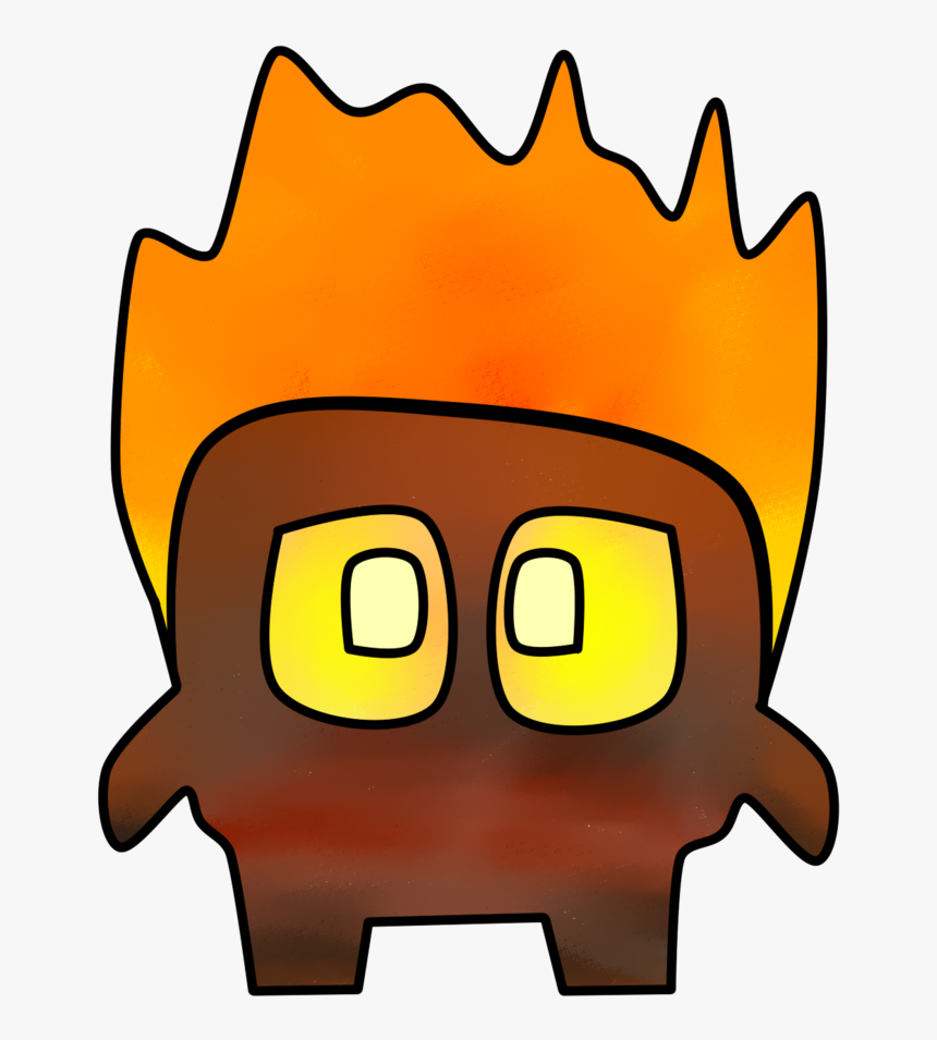Fire Spirit Of Clash Royale By Junior3dgamesofficia, HD Png Download ...