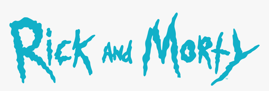 Rick And Morty Text, HD Png Download , Transparent Png Image - PNGitem