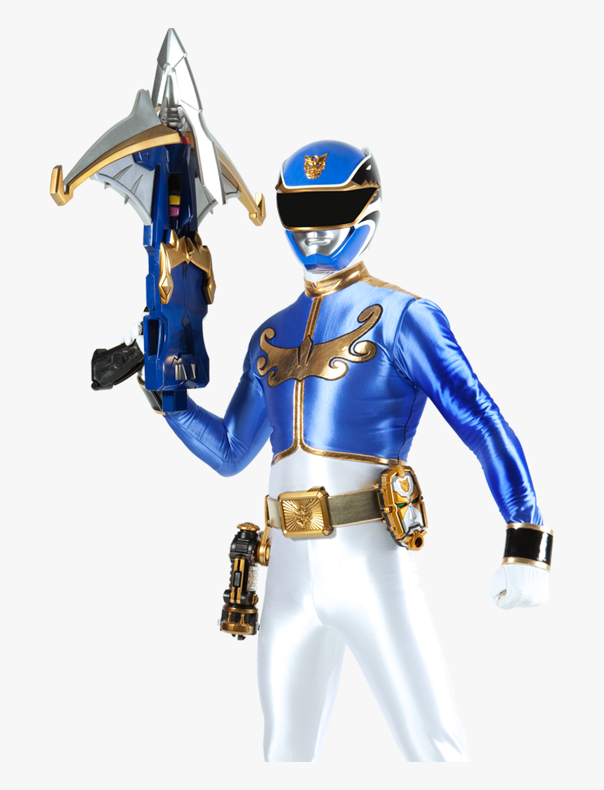 Power Rangers Megaforce Blue, HD Png Download , Transparent Png Image ...