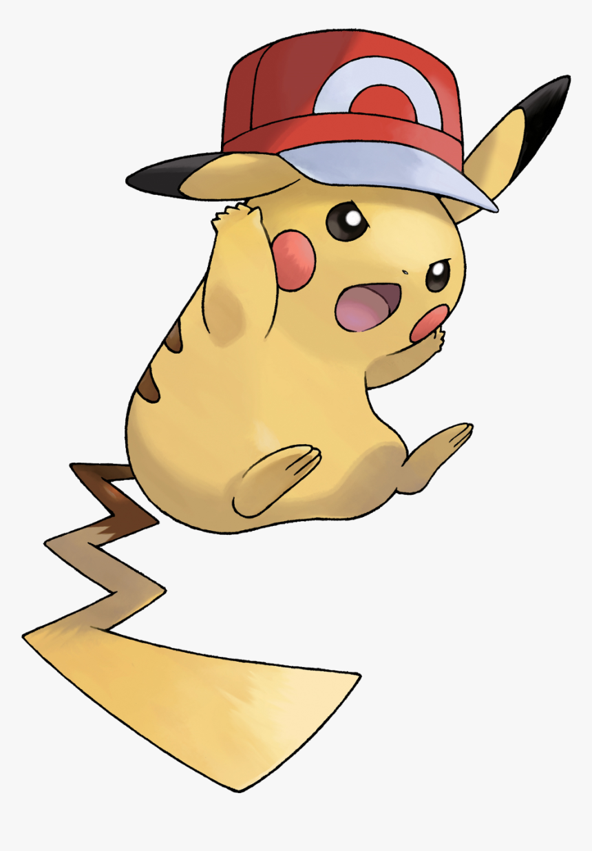 Pikachu Ash Hat, HD Png Download , Transparent Png Image - PNGitem