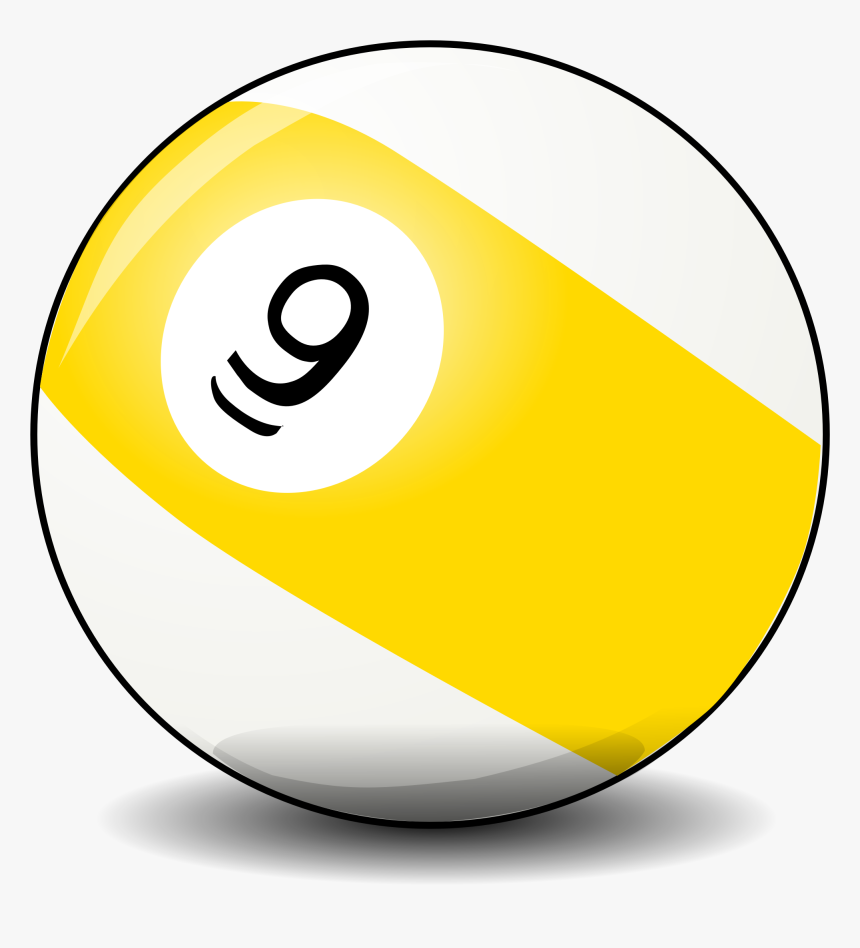 9 Ball Png - Pool Ball Clip Art, Transparent Png , Transparent Png ...