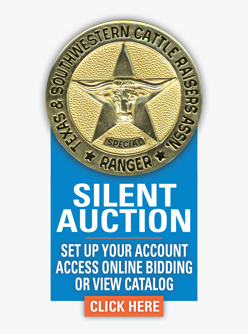 Tscra Special Ranger Silent Auction Open Cattle Raisers - Poster, HD ...