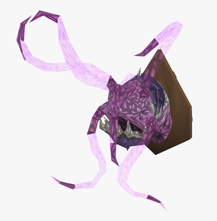 Transparent Demon Head Png - Abyssal Demon Head Mounted, Png Download ...