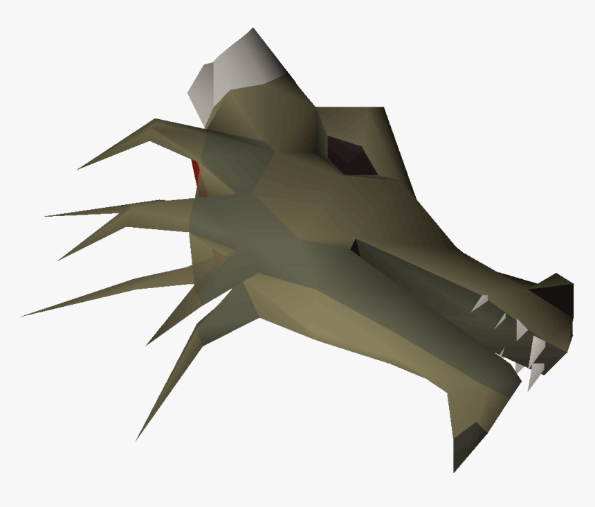 Osrs Mounted Abyssal Demon Head - Green Dragon Head Osrs, HD Png ...