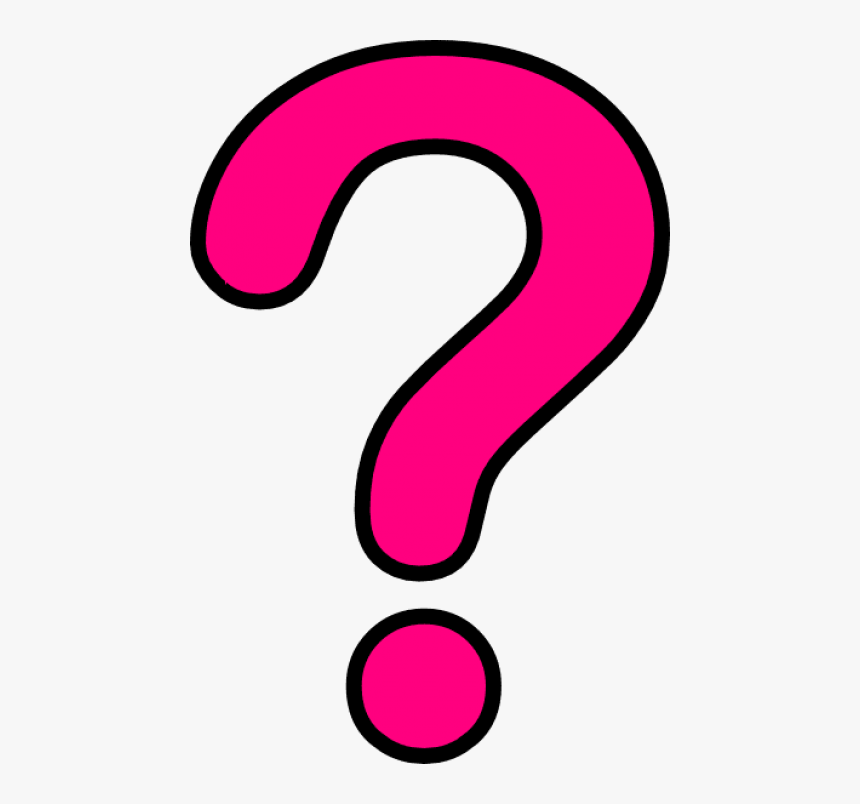 Pink Question Mark Clip Art