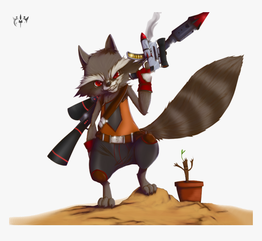 Download Rocket Raccoon Transparent Png - Rocket Raccoon Transparent ...