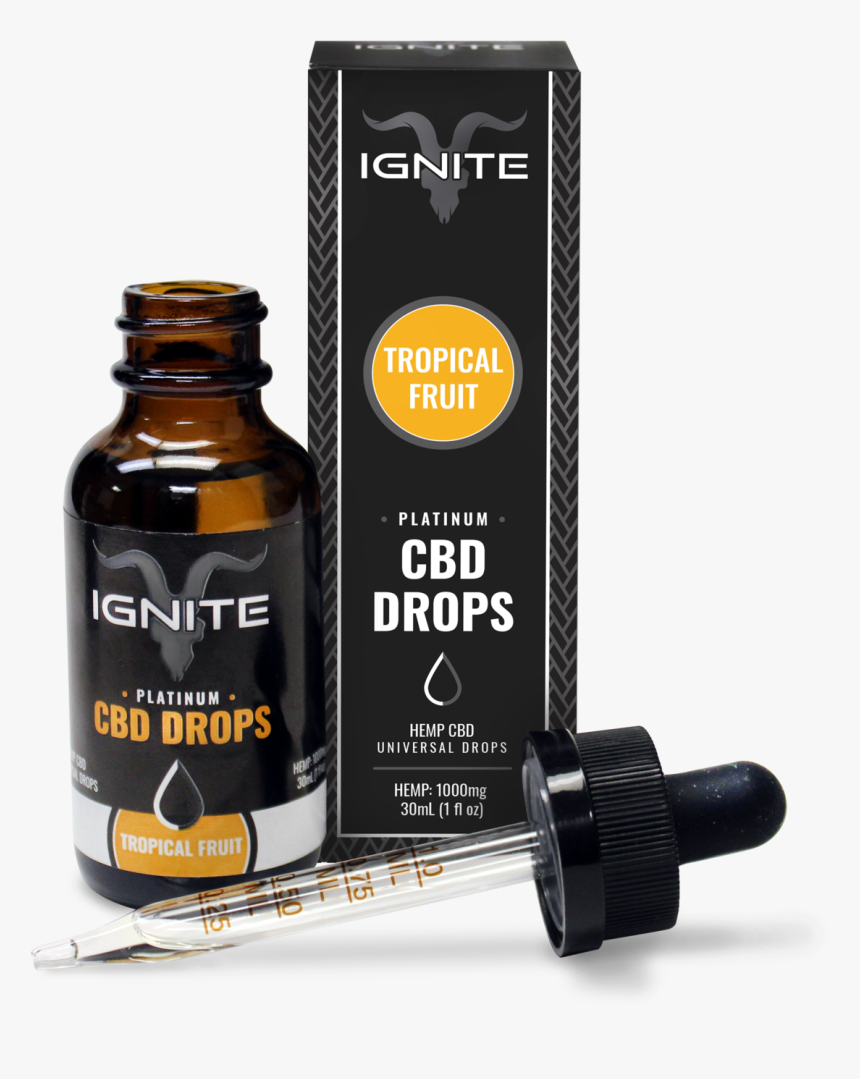 Transparent Tropical Fruit Png - Ignite Cbd Drops, Png Download ...