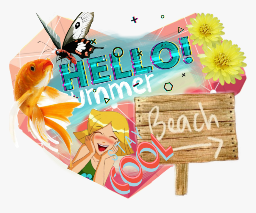 #hello Summer - Totally Spies Clover, HD Png Download , Transparent Png ...
