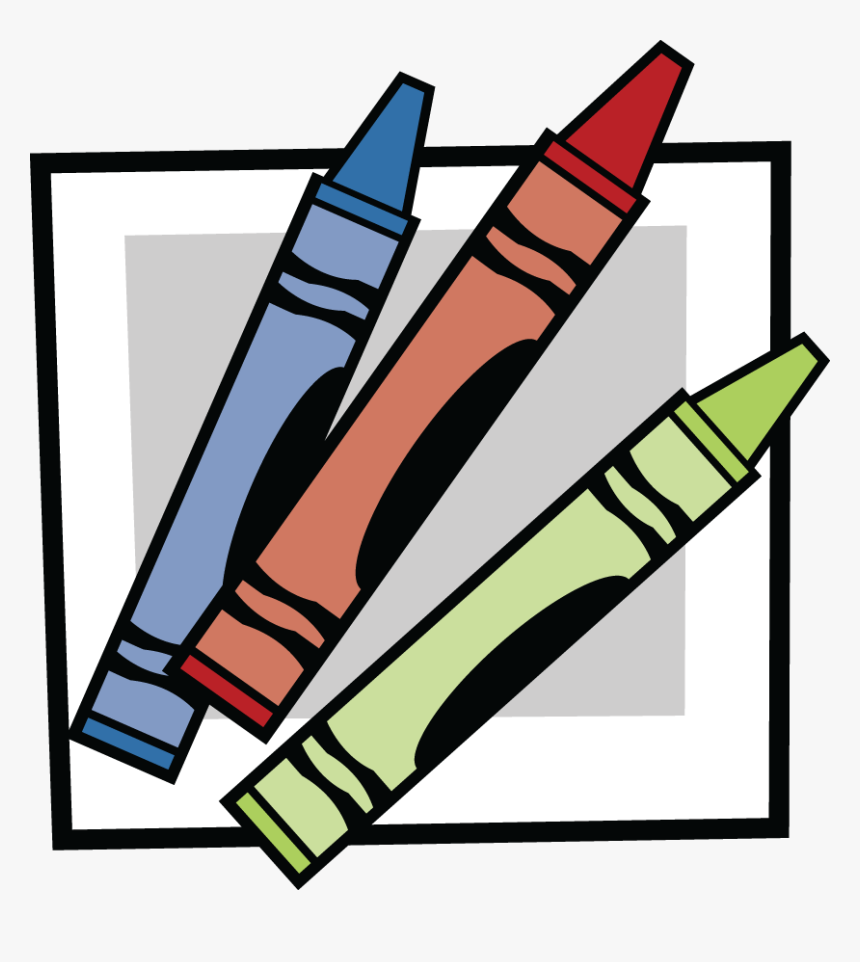 Crayons Clipart Borders