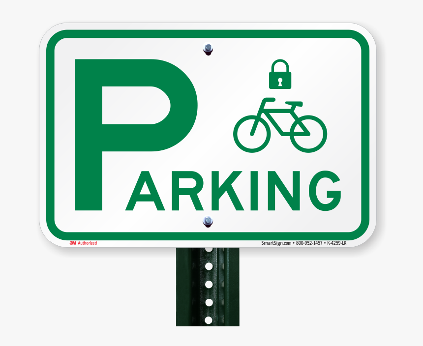 Bike Parking Sign, HD Png Download , Transparent Png Image - PNGitem