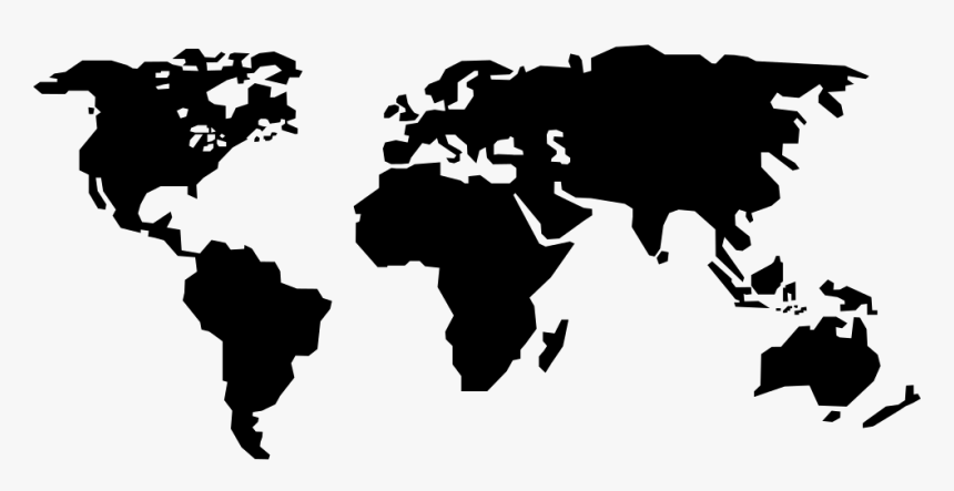 Continents Of Earth - Free World Map Ai, HD Png Download , Transparent ...