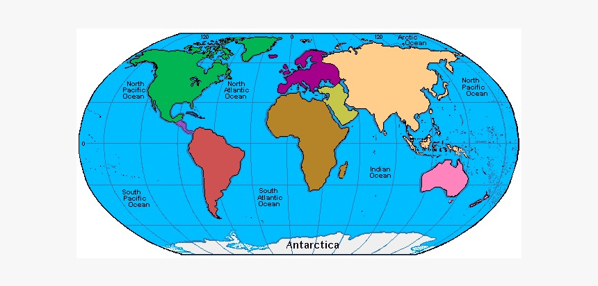 World Map Continent Earth - Bioethanol Production In The World, HD Png ...