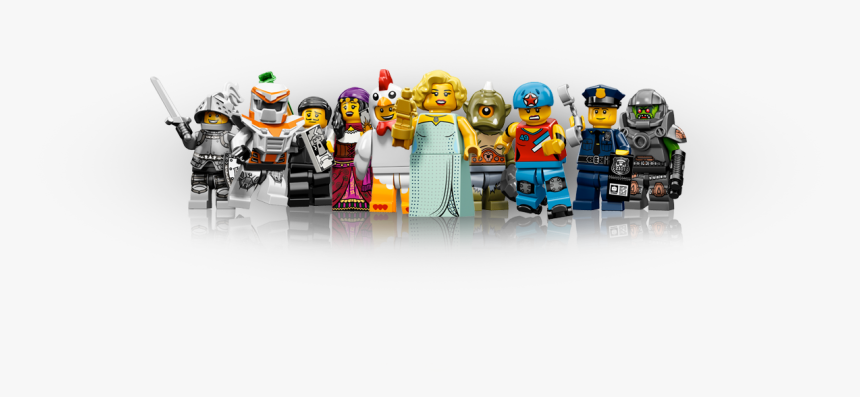 Line Of Lego Men, HD Png Download , Transparent Png Image - PNGitem