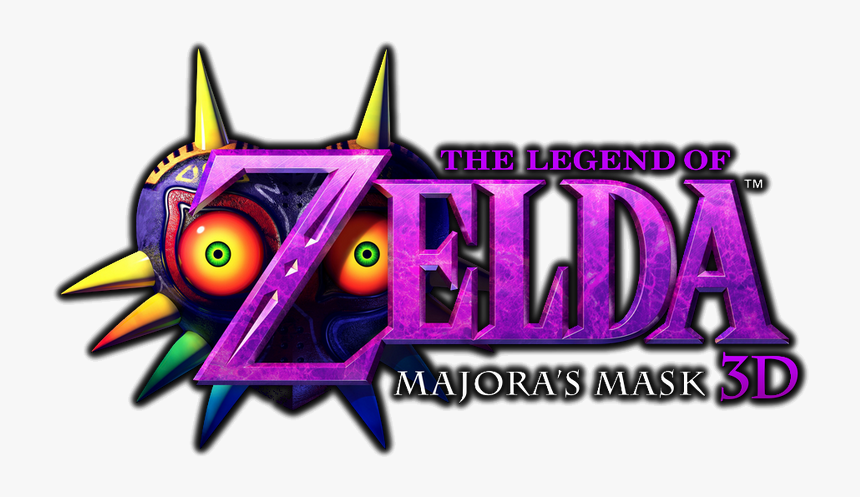 Majora S Mask Logo Png - Legend Of Zelda Majora's Mask 3d Logo ...