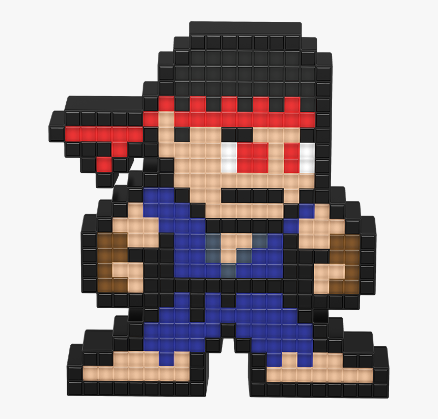 Pixel Art Street Fighter , Png Download - Street Fighter Ryu 8 Bit, Transparent Png ...