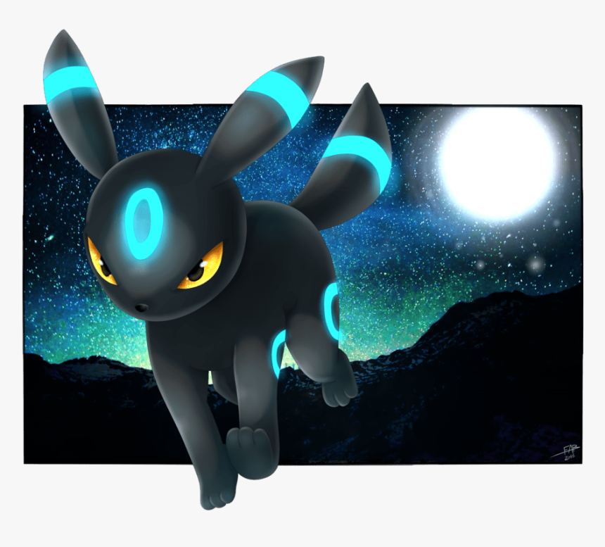 Shiny Umbreon Wallpaper - Transparent Pixel Umbreon, HD Png Download ...