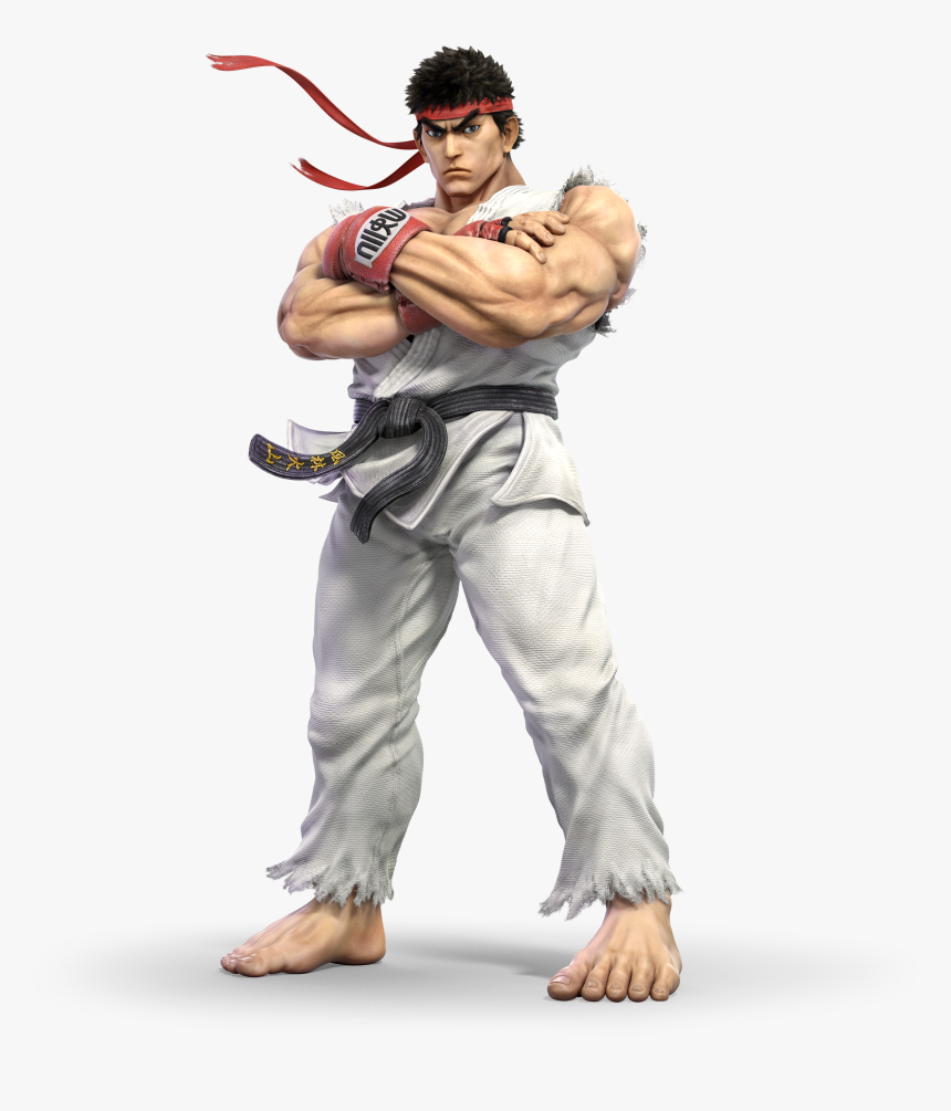 Ryu From Street Fighter - Personajes De Super Smash Bros Ultimate, HD ...